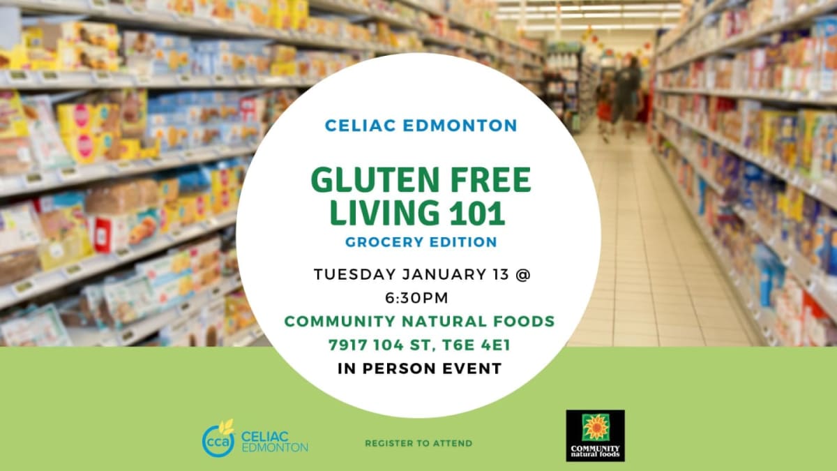 Gluten Free Living 101 - Taproot Edmonton Calendar